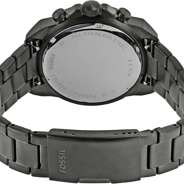 Fossil Men's Bronson Quartz Stainless Steel Chronograph Watch ...