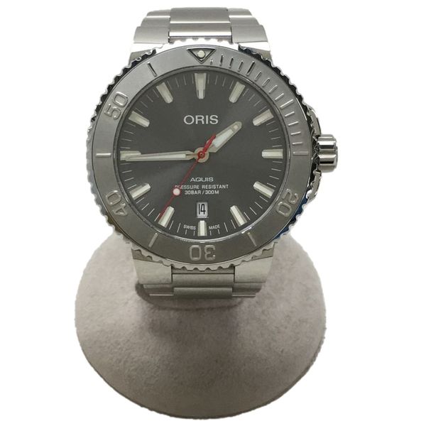 [Used] ORIS Automatic Watch/Analog/Stainless Steel/GRY/SLV [Clothing ...