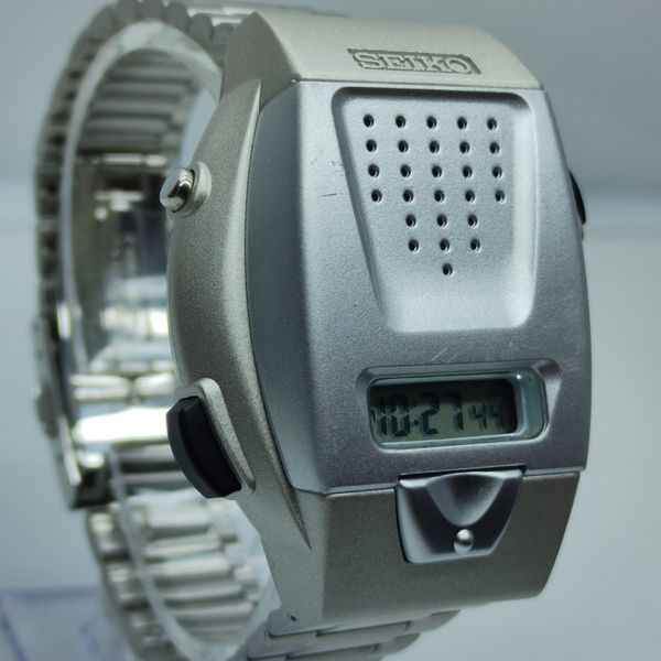 Vintage Seiko A860-4001 TALKING VOICE WATCH JDM (2000s) Men Watch RARE ...