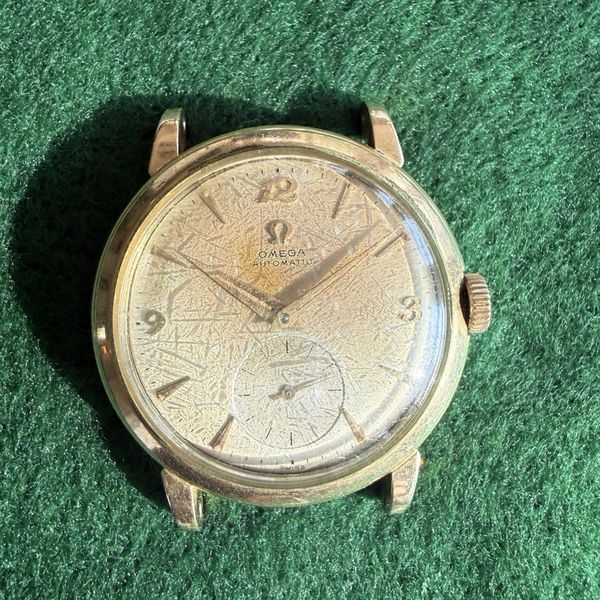 OMEGA 14k Gold Filled Menâ s Watch for Repair Not Running | WatchCharts ...