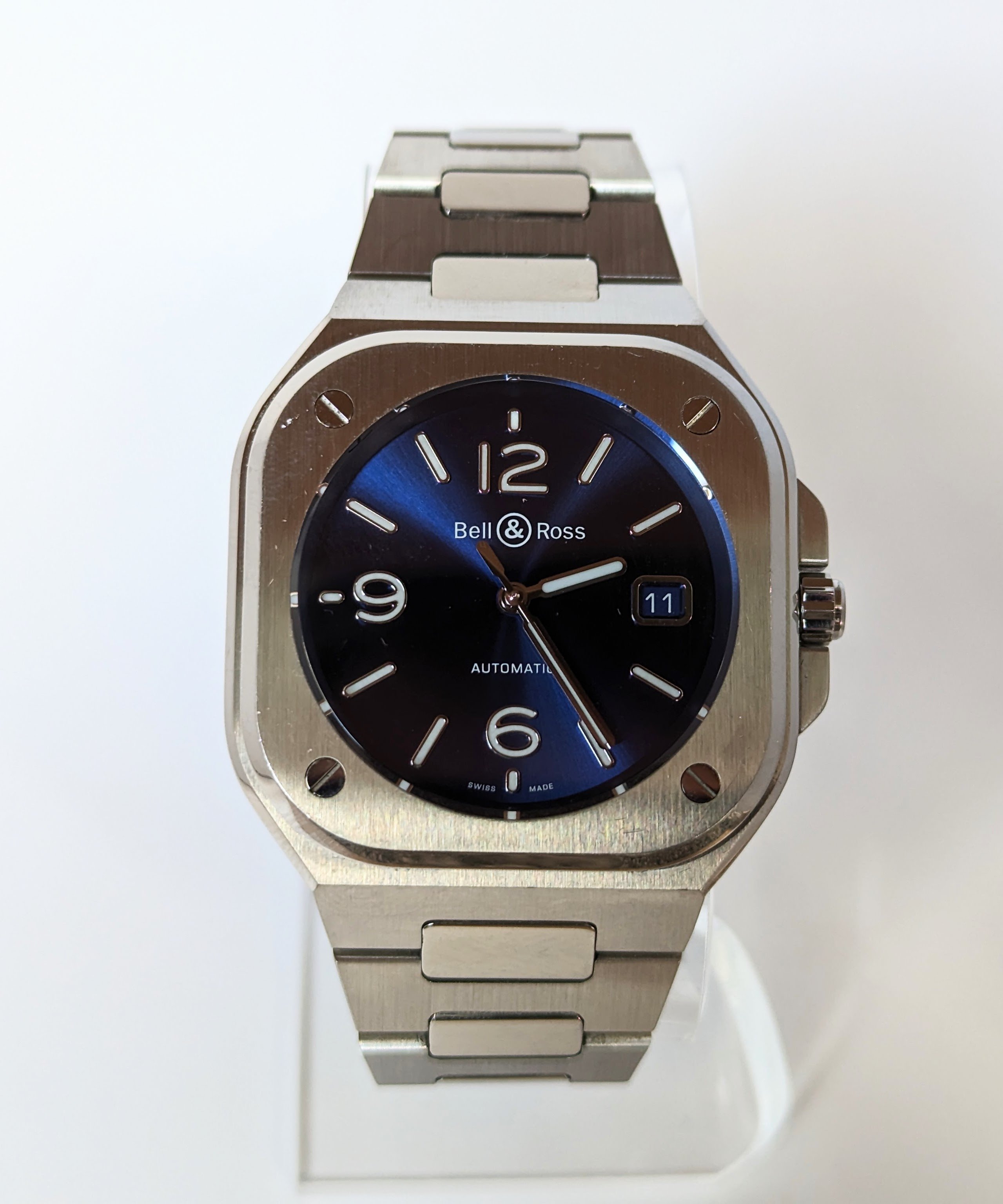 Bell & Ross Blue Steel BR05A-BLU-ST/SST | WatchCharts Marketplace