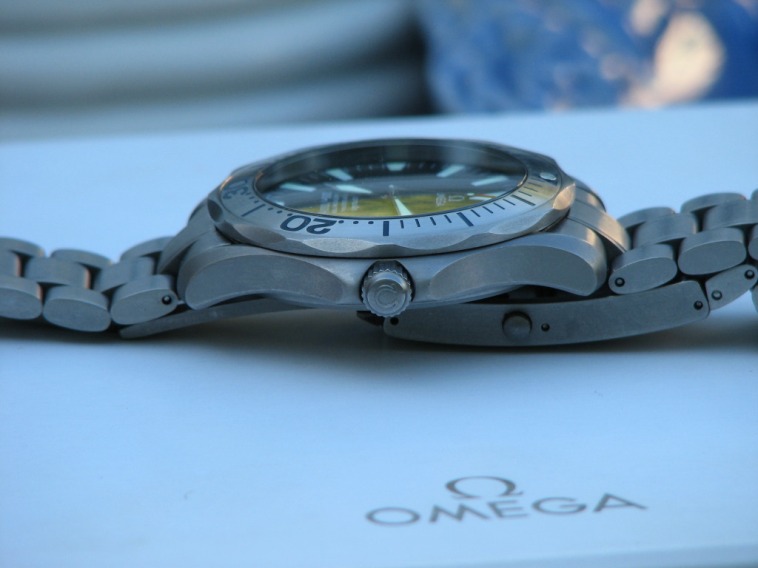 FS Omega Seamaster Professional 41mm Titanium Black dial model# 2231.50 ...