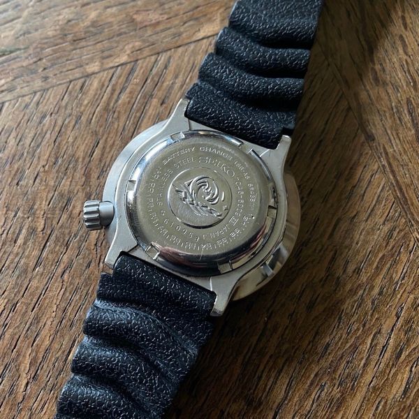 Rare, Near Mint SEIKO 7C46-6009 Professional Diver 600m Wrist Watch ...