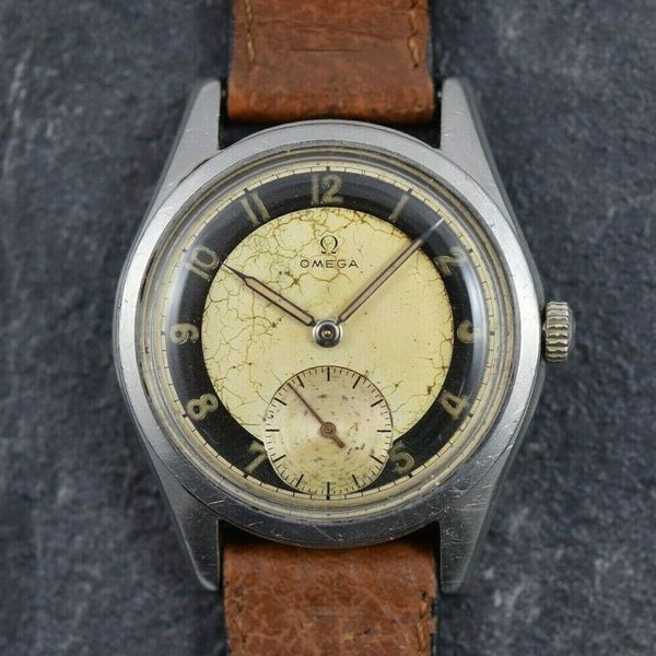 Vintage 1948 Omega 2536-3 Two Tone Cal 265 Wristwatch | WatchCharts ...