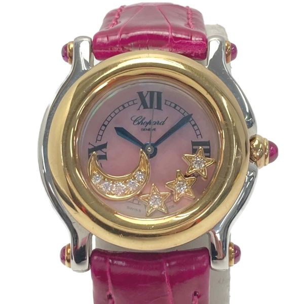 Used] CHOPARD Chopard Happy Sport Moonstar 27/8246-21 Quartz Ladies ...