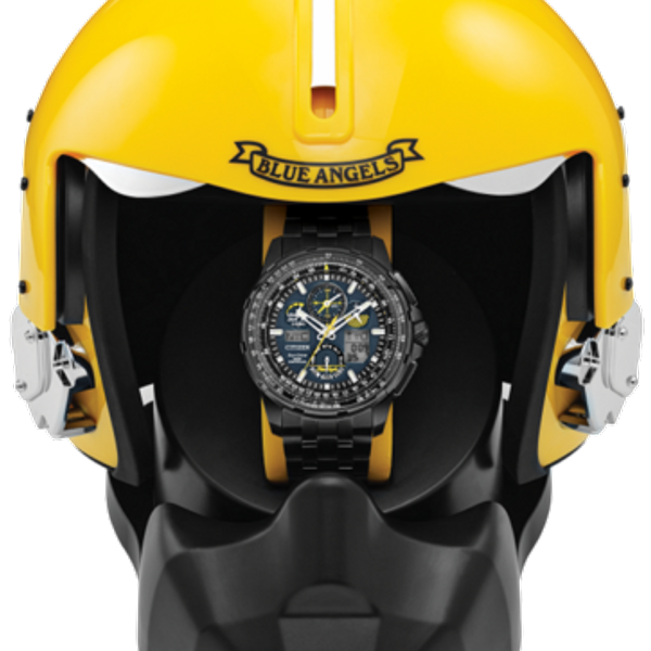 CITIZEN JY8097-58L PROMASTER BLUE ANGELS SKYHAWK WITH HELMET ...
