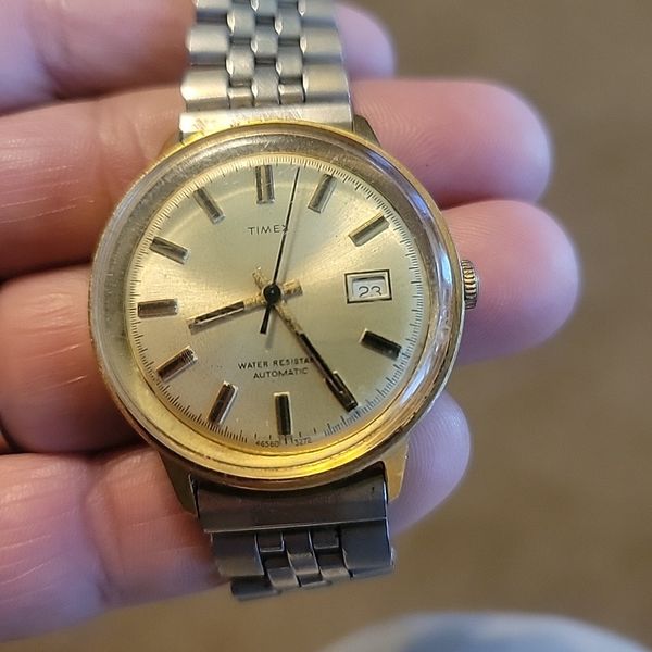 Vintage Timex AUTOMATIC Watch Repair Or Parts | WatchCharts Marketplace