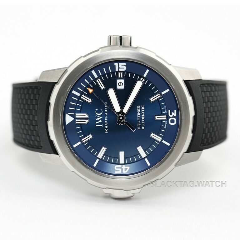 IWC Aquatimer Expedition Jacques-Yves Cousteau Wristwatch IW329005 ...