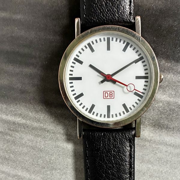 Mondaine 1990s Vintage DB German Railway Iconic Modernist Face Quartz ...