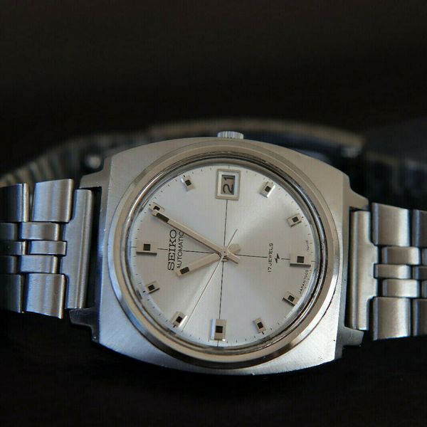 Vintage Seiko Automatic 7005-7012 1970 er Herren | WatchCharts Marketplace