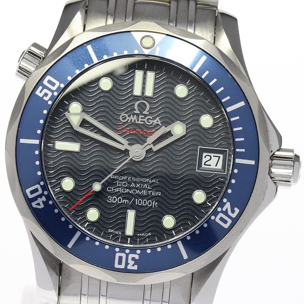 Good product ★ Box with warranty [OMEGA] Omega Seamaster Diver 300M Co ...