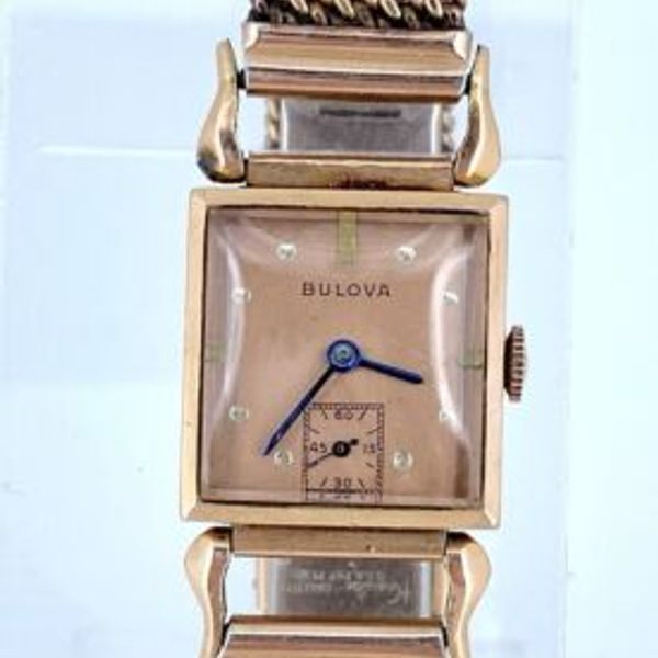 Vintage 1941 Bulova 14K GF 8AE Manual Mens Watch | WatchCharts Marketplace