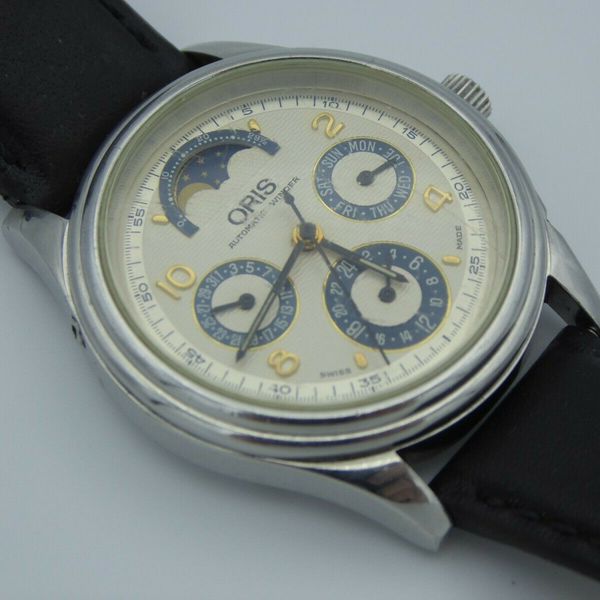 Oris Artelier Triple-calendar Automatic Swiss Made 7433B moonphase ...