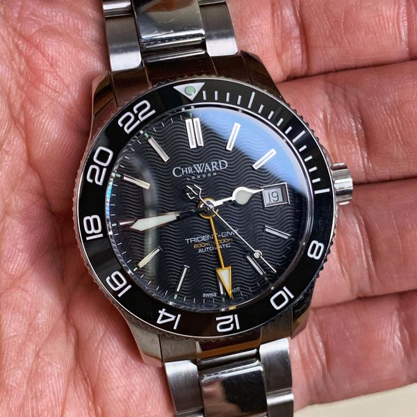 [WTS] Christopher Ward Trident GMT 38mm OLD LOGO | WatchCharts Marketplace