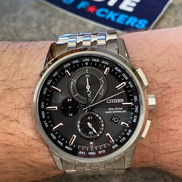 [WTS] Citizen Eco Drive World Chronograph A-T | WatchCharts Marketplace