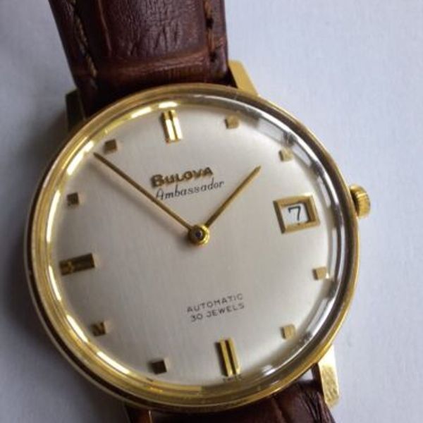 Bulova Ambassador automatic mens watch 1960’s | WatchCharts Marketplace