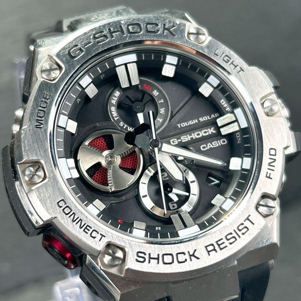 CASIO G-SHOCK G-STEEL GST-B100-1AJF Bluetooth Smartphone Link Watch GST-B100-1A | WatchCharts ...