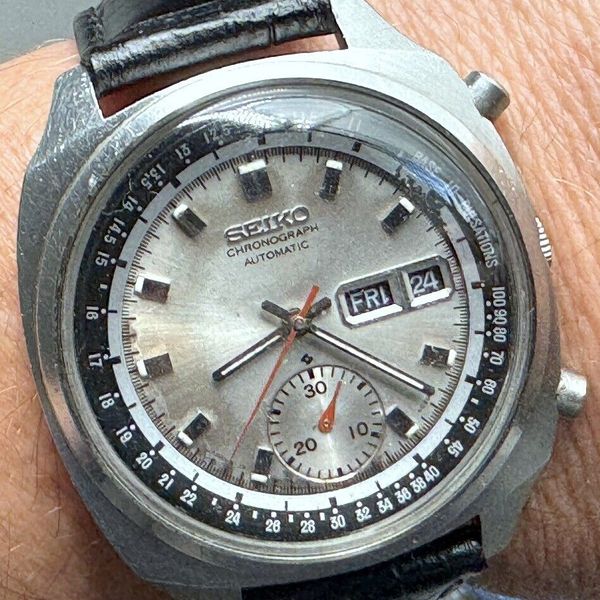 RARE June 1970 VINTAGE SEIKO 6139-6020 DOCTORS CHRONOGRAPH PULSATIONS WORKS | WatchCharts ...