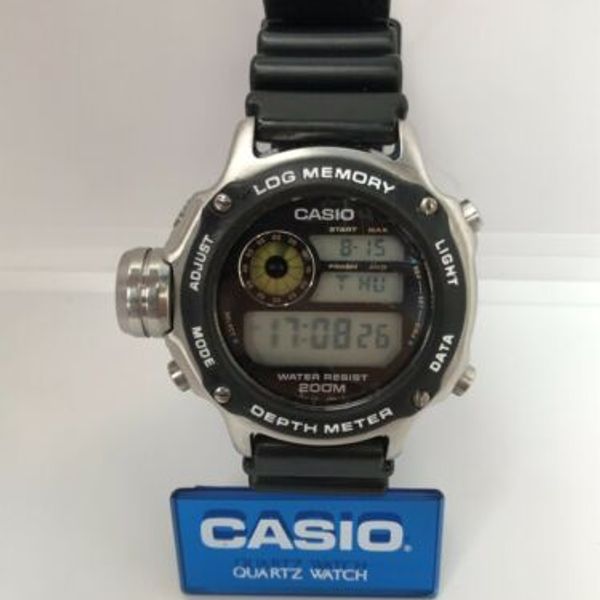 Casio DEP-510 Module 978 Air Divers 200m Japan Vintage Very Rare Wrist ...
