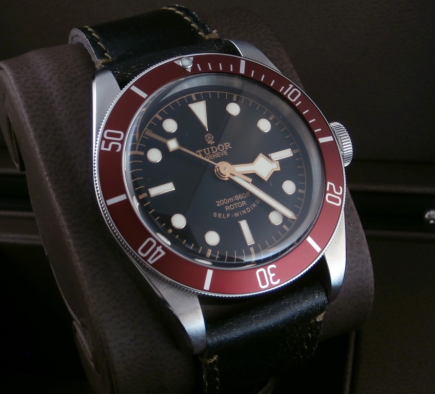 FS: *SOLD* Tudor 79220R Black Bay Red on OEM Leather w/Warranty $2395 ...