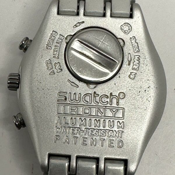 Swatch Irony Aluminum AG 1999 New Battery Hypnotic YMS1003AG 35MM 6.5" E56 | WatchCharts Marketplace