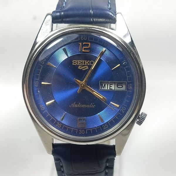 Vintage Seiko Automatic Movement Day Date Dial Mens Wrist Watch C12 ...