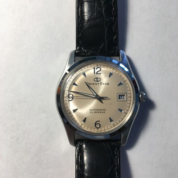FS: Orient Star Explorer Salmon Dial Men's Watch $275 | WatchCharts