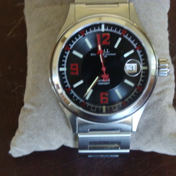 Ball Fireman Racer (Black and Red Dial) | WatchCharts Marketplace