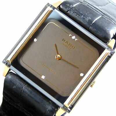 RADO FLORENCE 121.2020.2 GOLD BLACK MEN'S VINTAGE WATCH RADO FLORENCE 121.2020.2 GOLD BLACK MEN'S VINTAGE WATCH