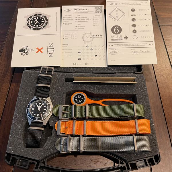 [$875 USD] MK II LE Prometheus Design Werx Paradive Full Kit w/ Extras ...