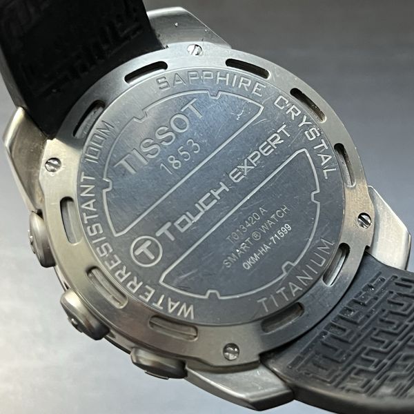 Tissot T-Touch Expert T013420A Watch Titanium Compass [FOR PARTS/NOT ...