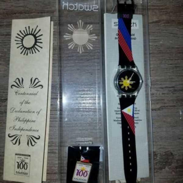 Swatch Originals GK268 The Philippines Centennial Swatch Jaime Zobel ...