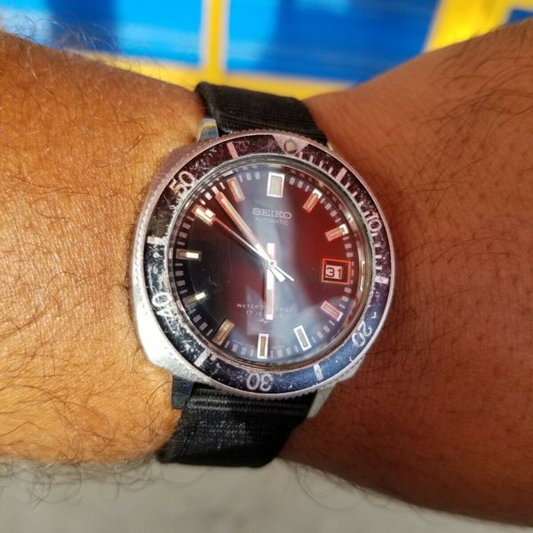 Vintage Seiko Poor Man 70M 7005-8052 Automatic Watch - CW | WatchCharts Marketplace
