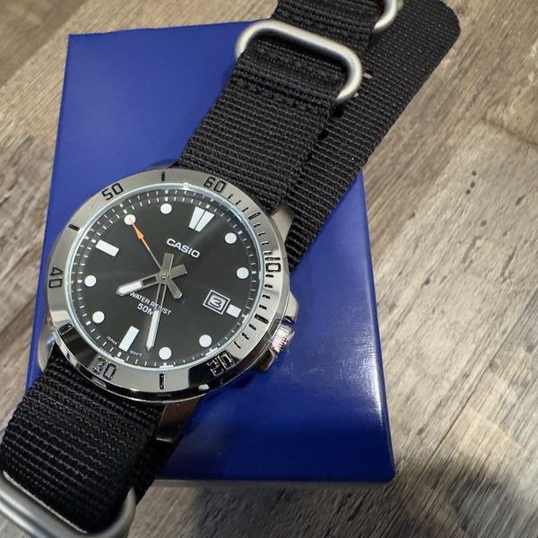 Casio 42mm 3 Hand Quartz Watch | WatchCharts Marketplace