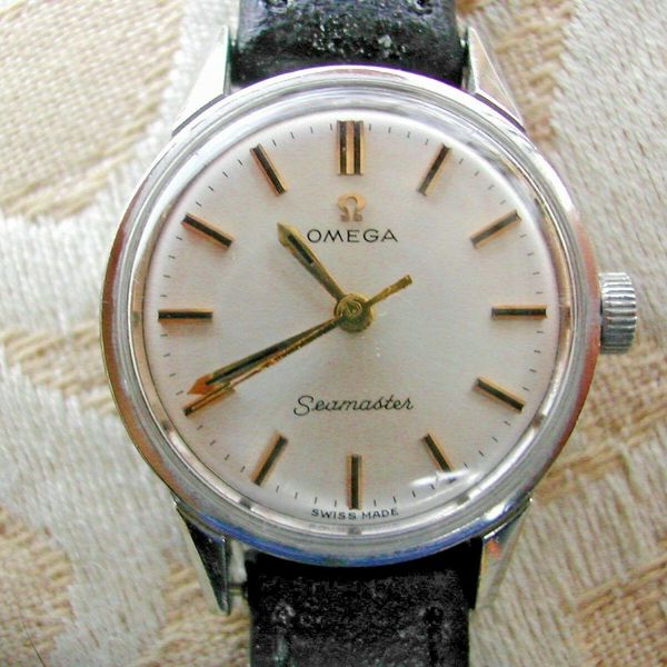 OMEGA SEAMASTER LADY'S WATCH FROM 1964, CALIBER 630, RUNS WELL, NEW ...