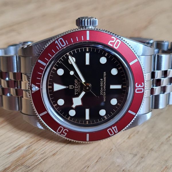 [WTS] Tudor Black Bay red, jubilee 5 link bracelet, METAS version ...