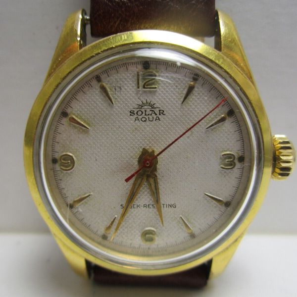 Solar Aqua by Rolex with Tudor Movement Men's 17J Wind-Up Watch Runs ...