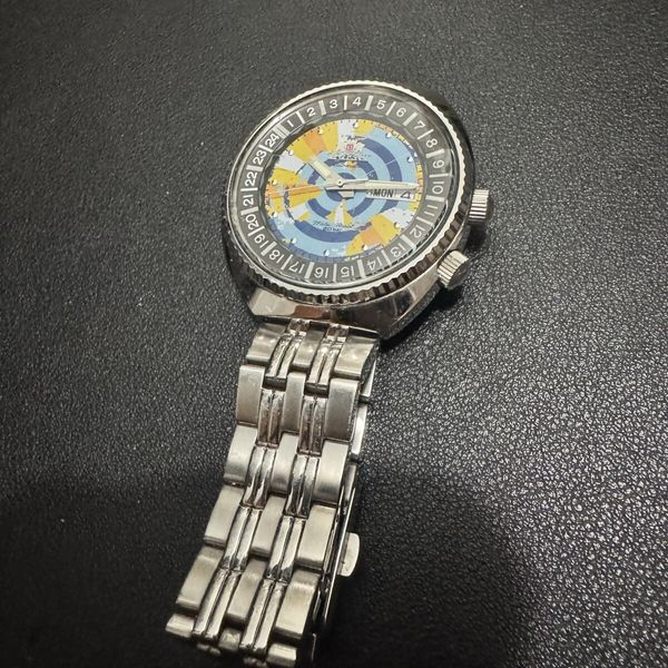 Orient Revival World Map Mechanical Automatix RN-AA0E04Y multicolored 1 ...