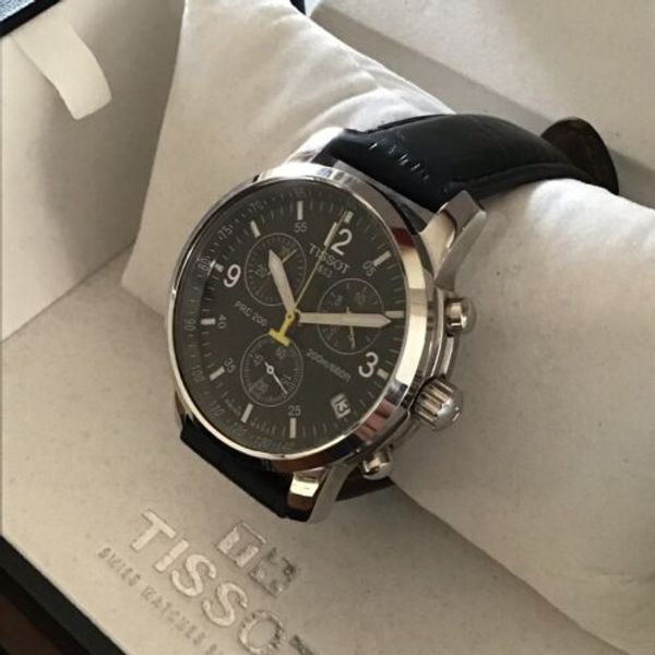 Stunning Tissot 1853 PRC 200 Chronograph In Very Nice Condition Box ...