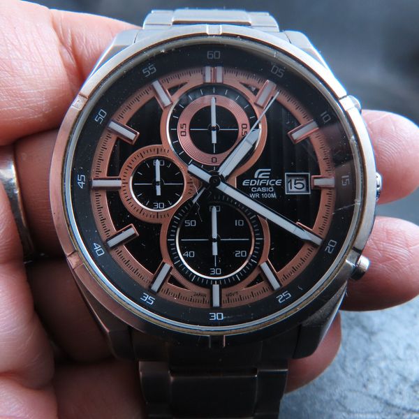 EFR-532 Casio Edifice Chronograph Quartz Men Watch | WatchCharts ...