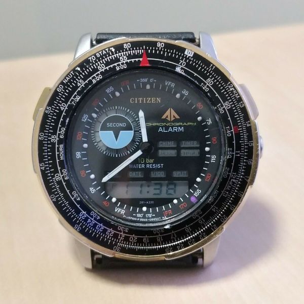 Citizen Wingman 8945, 087836-Y, GN-4-S, Japan | WatchCharts Marketplace