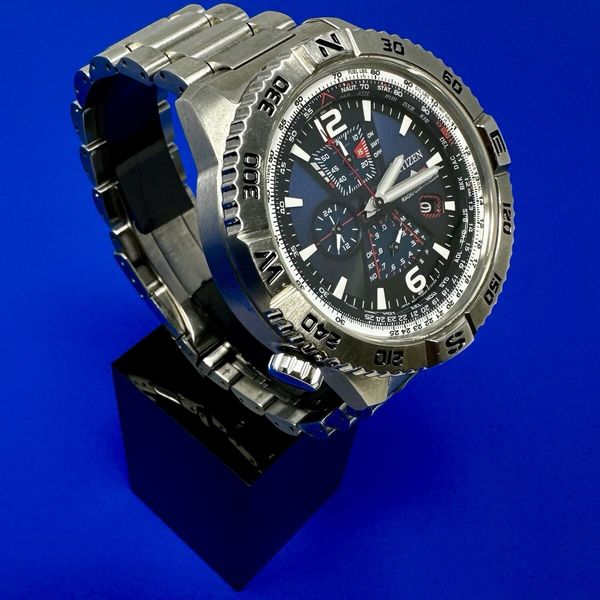 Citizen Promaster Navihawk A-T H804-S126797 Eco-Drive Atomic Radio ...