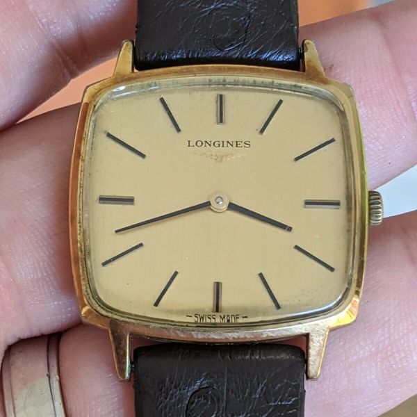 Vintage ~1970 Longines Hand-wind Swiss Watch, Cal L647.4, Thin, Works ...
