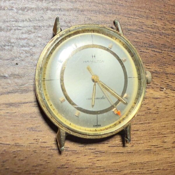 Hamilton 10k Gold filled casing vintage Automatic wrist watch 32mm ...