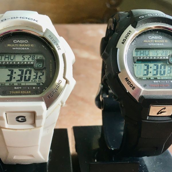 FS: 2 G-Shocks GW M850 Black and White | WatchCharts Marketplace
