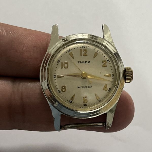 Rare Vintage 1956 - Timex Marlin Men's Hand Wind Wrist Watch US Time â ...