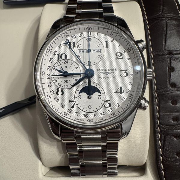 [WTS] Longines Master Collection Chrono Moonphase 40MM (L2.673.4.78.6 ...