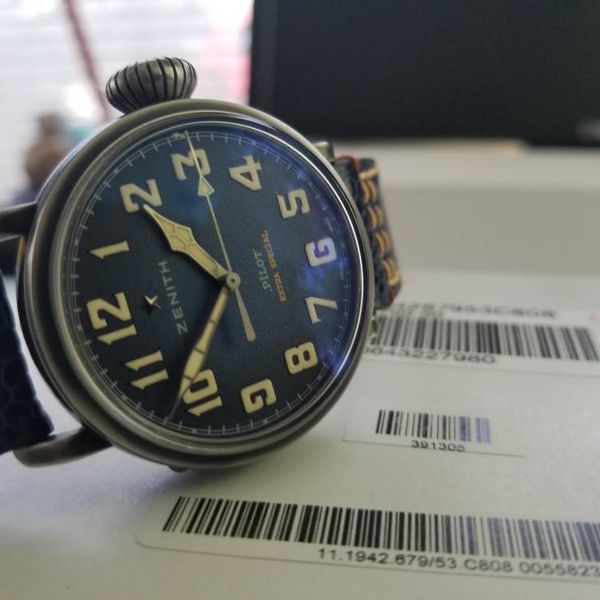 FS Zenith Type 20 Extra Special 40mm Blue | WatchCharts Marketplace