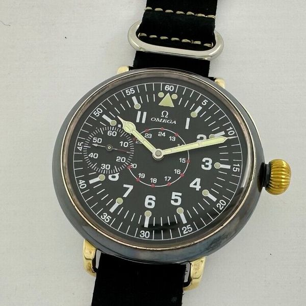Omega Laco Aviator FLIEGER Luftwaffe Pilots WWII Vintage 1939-1945 ...