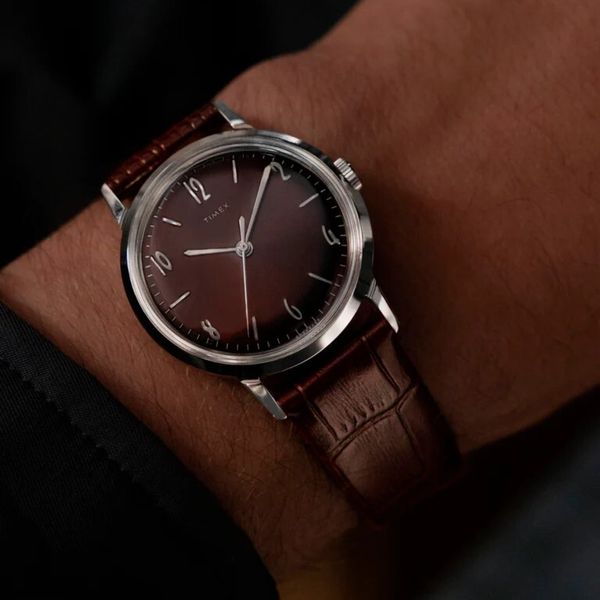 New TIMEX 1960 Reissue Marlin hand-wound Mechanical movement TW2W93300 ...